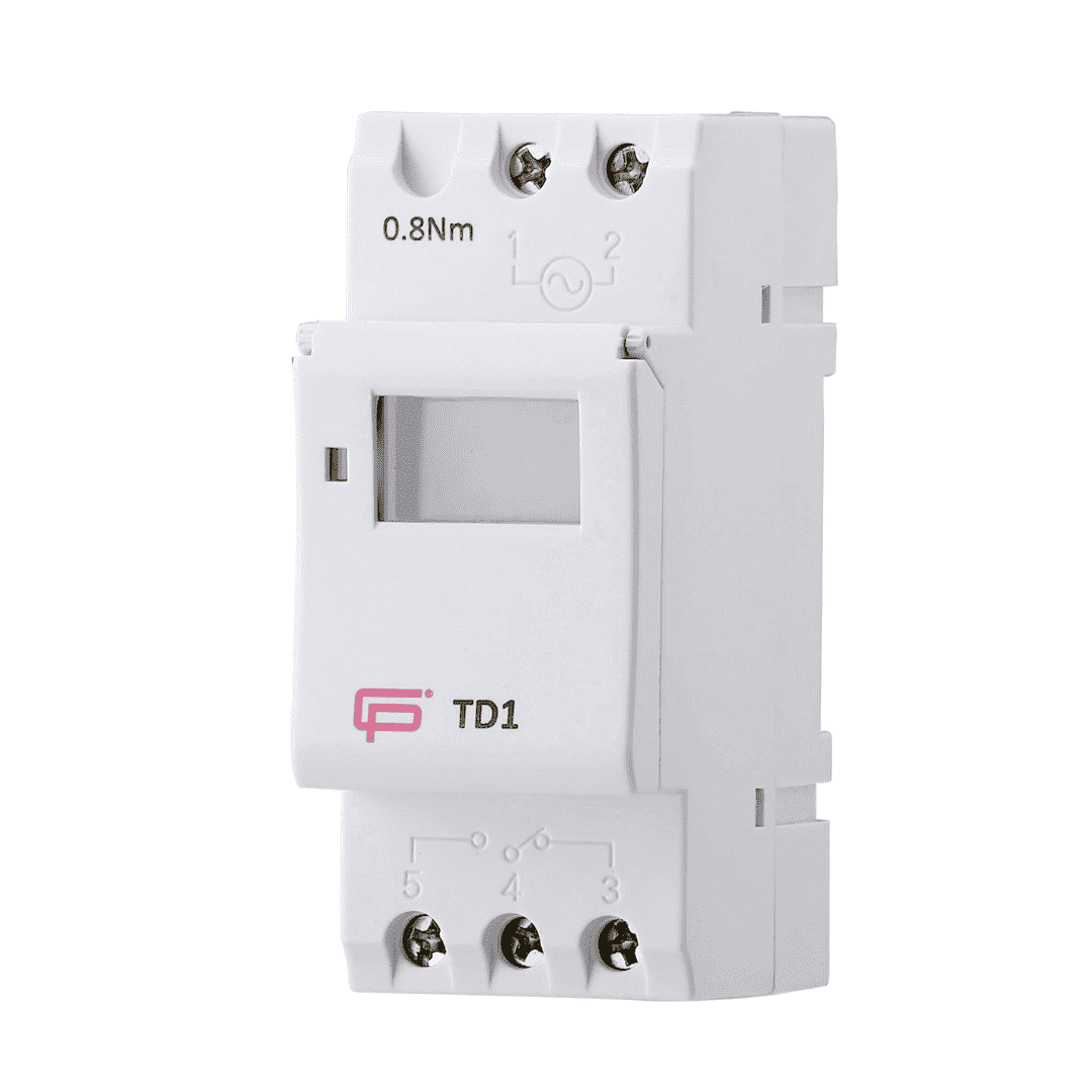 FuseBox TD1 Digital 7 Day Time Clock 1 Channel, 150 Hour Reserve — SND ...